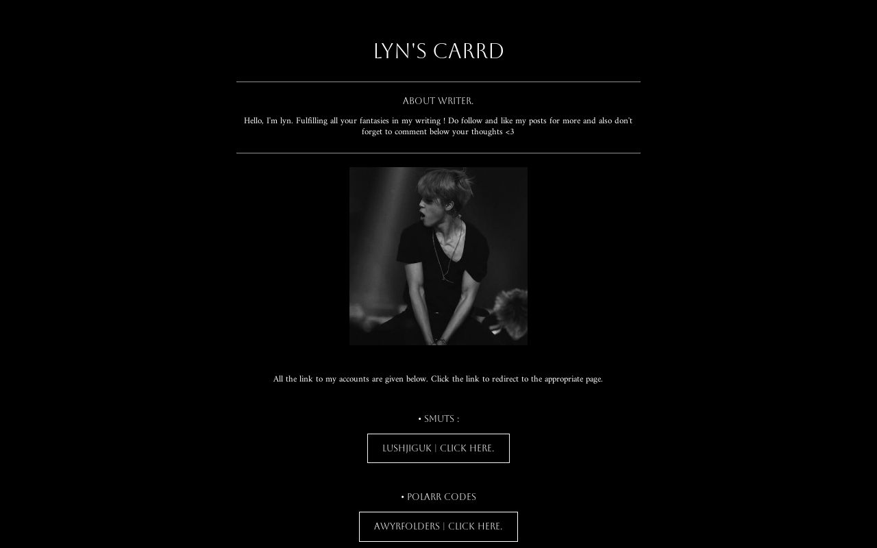 lyn's carrd.